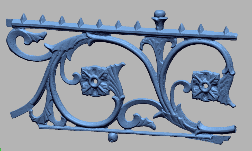 Fredericton’s National Historic Site Ornamental Cast Iron Fence Panels ...